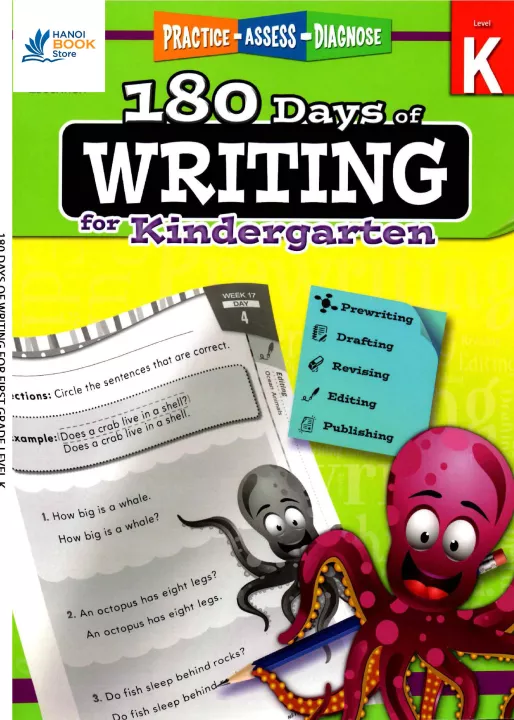 180 DAYS OF WRITING FOR KINDERGARTEN LEVEL K-6
