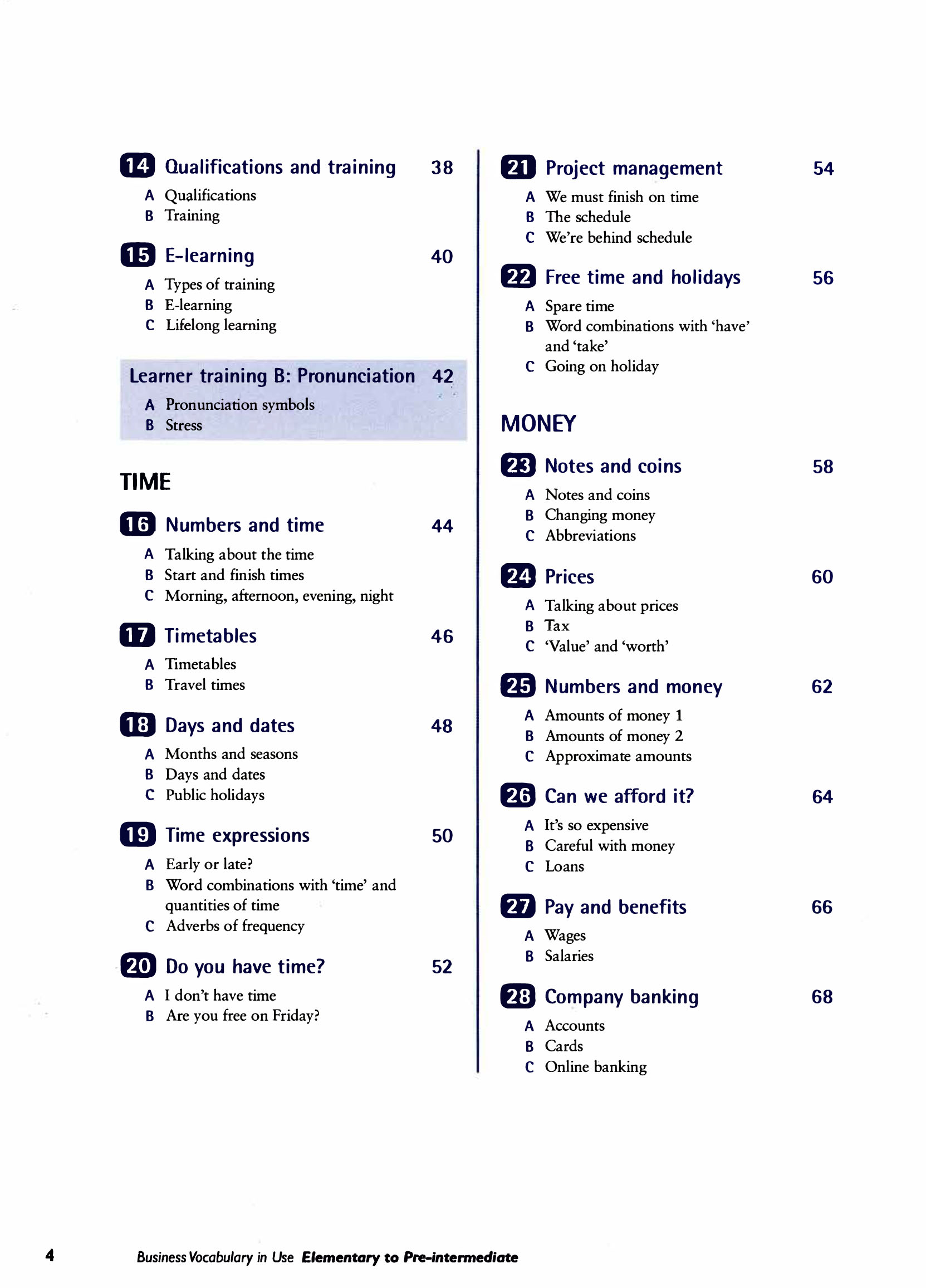 Business Vocabulary in Use - Elementary to Pre-Intermediate