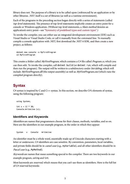 C 10 Pocket Reference Instant Help for C 10 Programmers