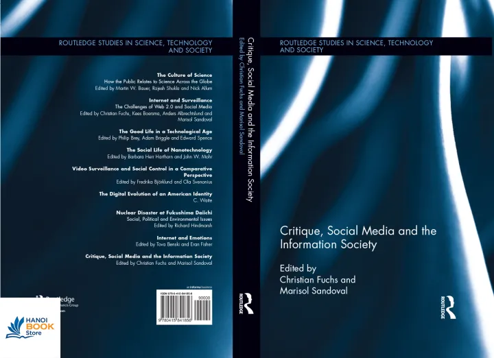 Critique, Social Media and Information Society - Hanoi Bookstore
