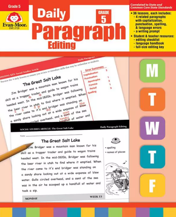 DAILY PARAGRAPH EDITING GRADE 2 (SÁch đen trắng)