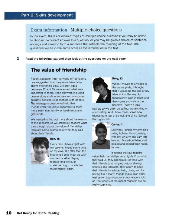 Get Ready for IELTS Reading Pre-Intermediate A2+ (Sách đen trắng)