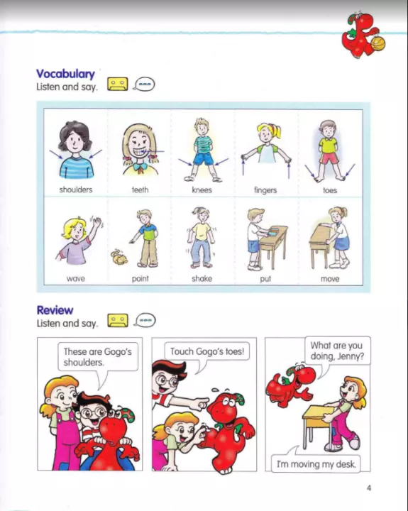 Gogo love English 5 Student book - Work book (Sách màu)