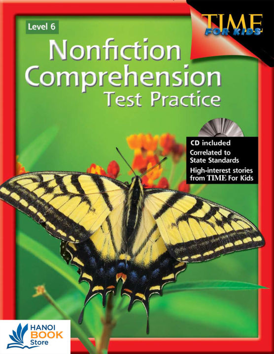 Nonfiction Comprehension Test Practice Level 6 (sách đen trắng) Sách ...