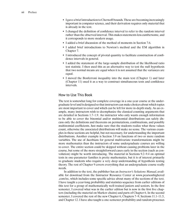 Probability and Statistics (4th Edition)