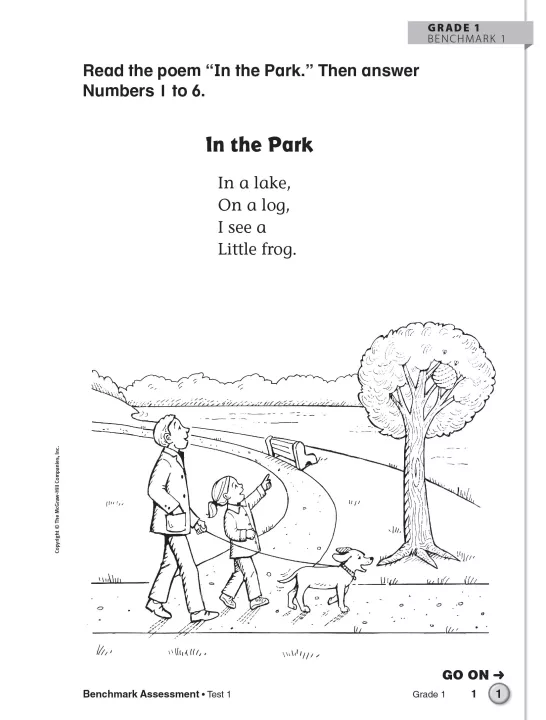 Reading Wonders Assessment Benchmark Assessment (sách đen trắng)