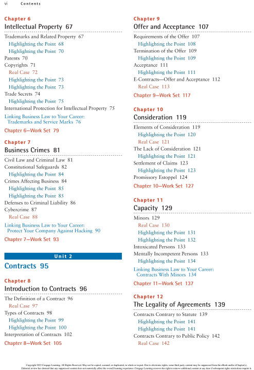 Sách Business Law Text Exercises (MindTap Course List)