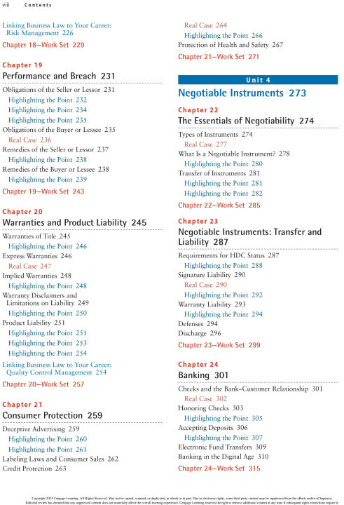 Sách Business Law Text Exercises (MindTap Course List)