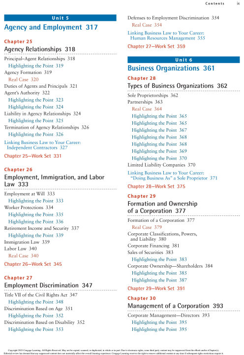 Sách Business Law Text Exercises (MindTap Course List)