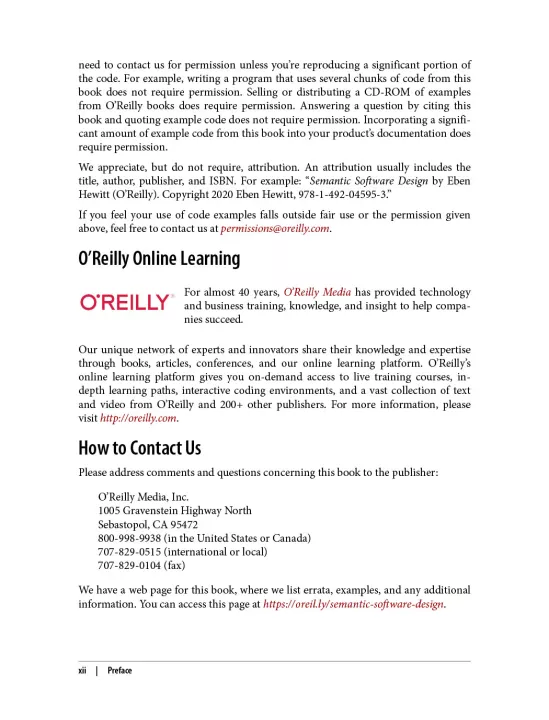 Semantic Software Design