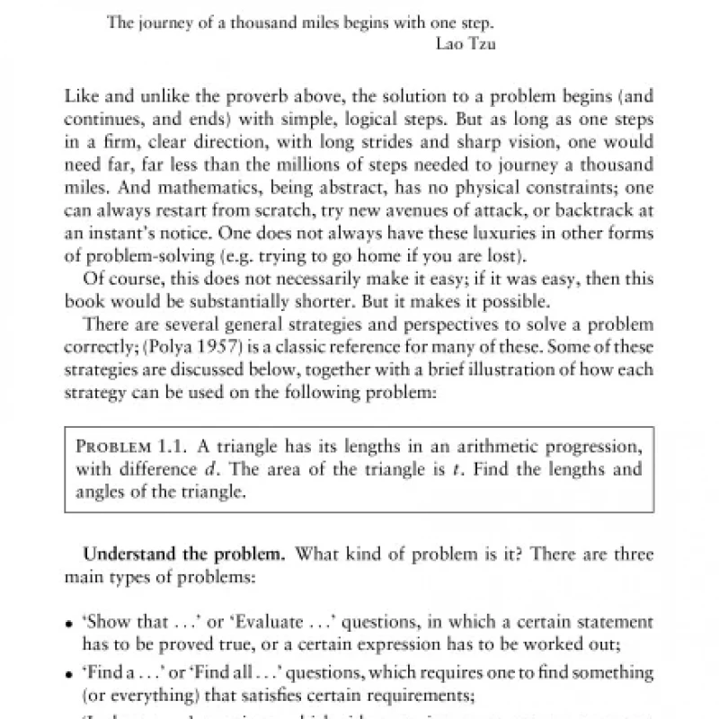 Solving Mathematical Problems