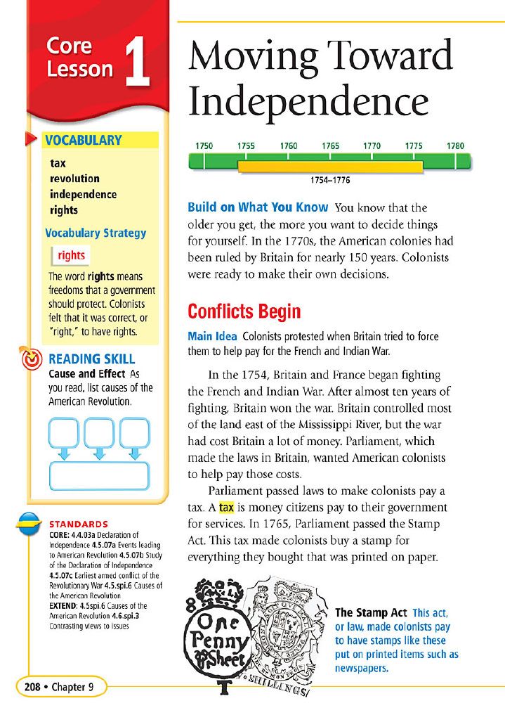 TENNESSEE SOCIAL STUDY GRADE 4 PART 2 (Sách màu)