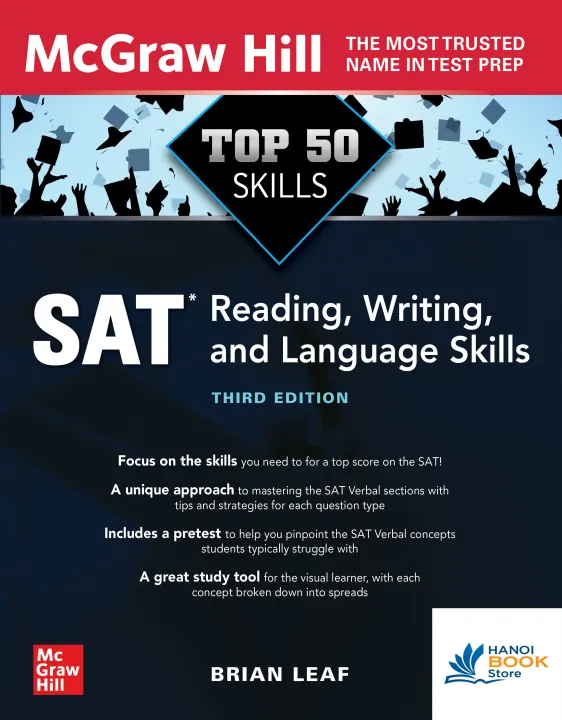 Top 50 SAT Reading, Writing, and Language Skills, 3rd Edition