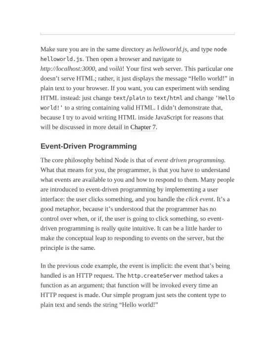 Web Development with Node and Express